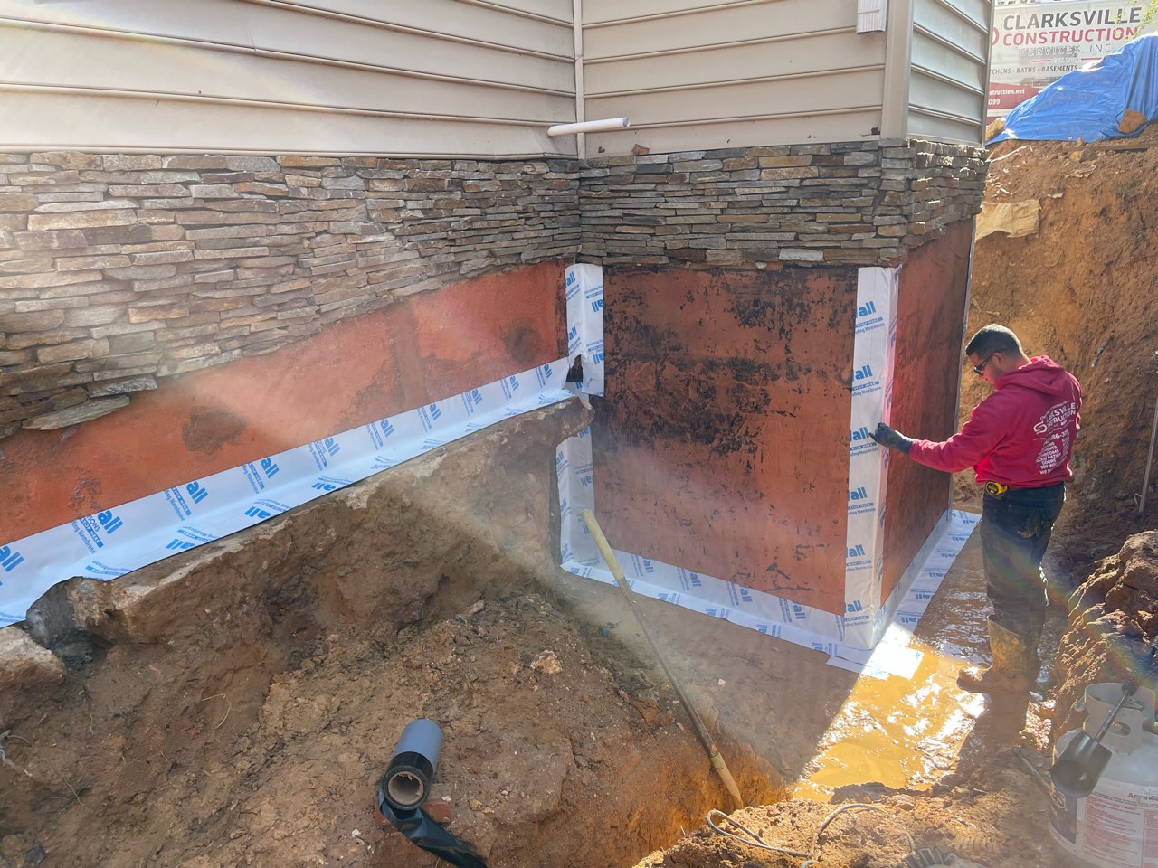 Exterior Waterproofing in MD | Clarksville Construction